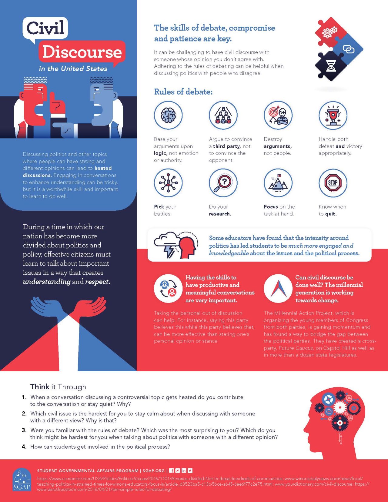 Infographics - Student Governmental Affairs Program - SGAP